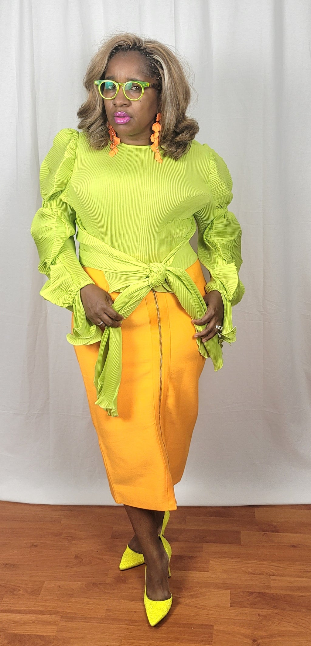 Orange Power Skirt – PricedJustRightFashion